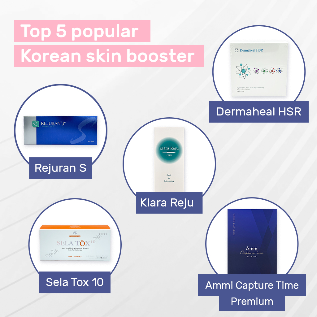 Top 5 Best Korean Skin Boosters | Quick Buying Guide - Derma Solution