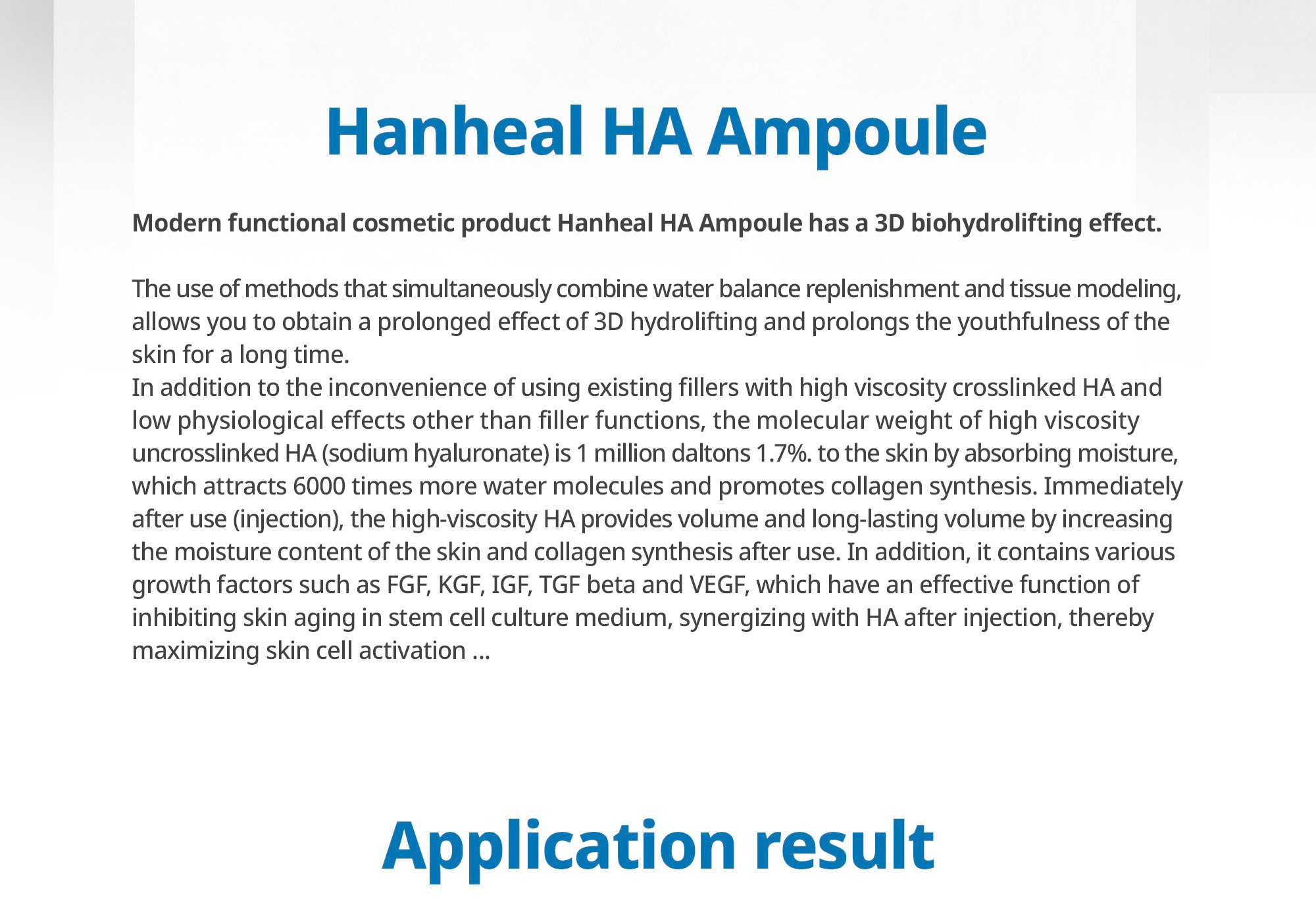 Hanheal HA Ampoule (Exp: Oct 12, 2025) - Derma Solution