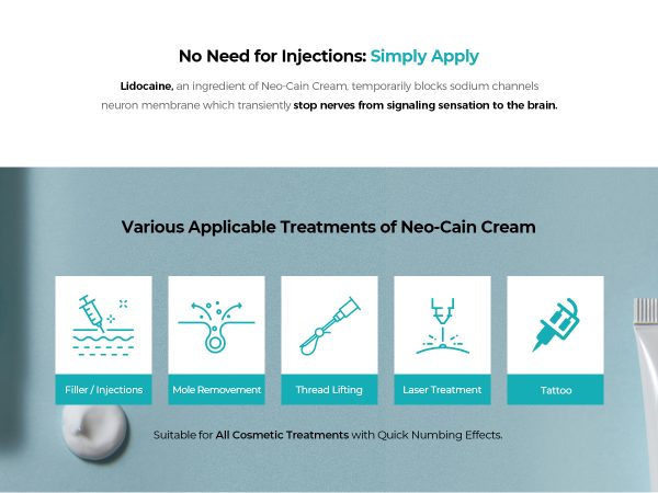 Buy NEO-CAIN Cream 500g Online | Derma Solution