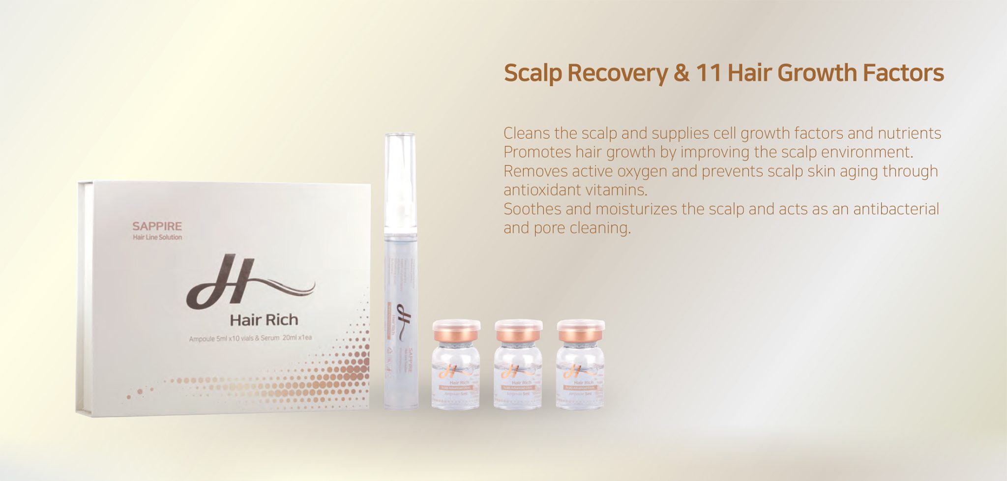 Sappire Hair Rich - Buy Online | Derma Solution